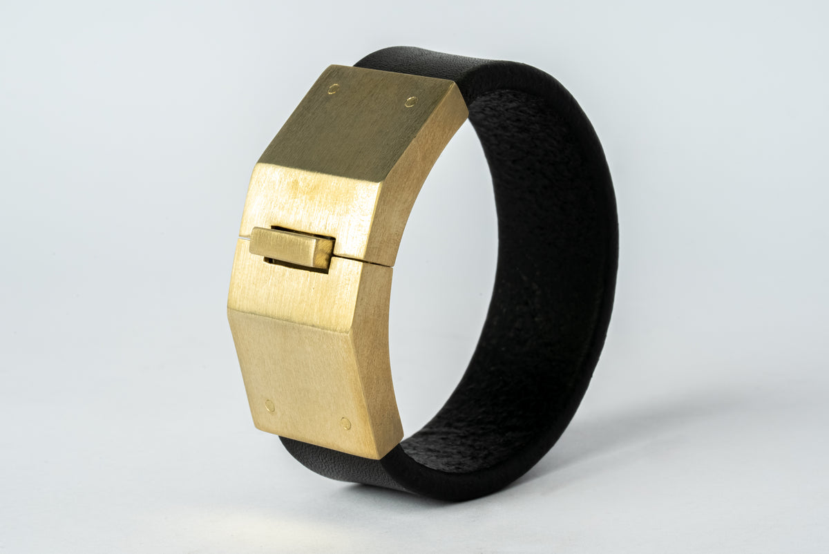 Box Lock Bracelet (Facet, Narrow, BLK+MR) – Parts of Four