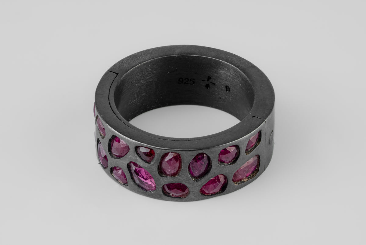 Sistema Ring (Mega Pavé, Ruby Slices, 9mm, KA+RUB) – Parts of Four