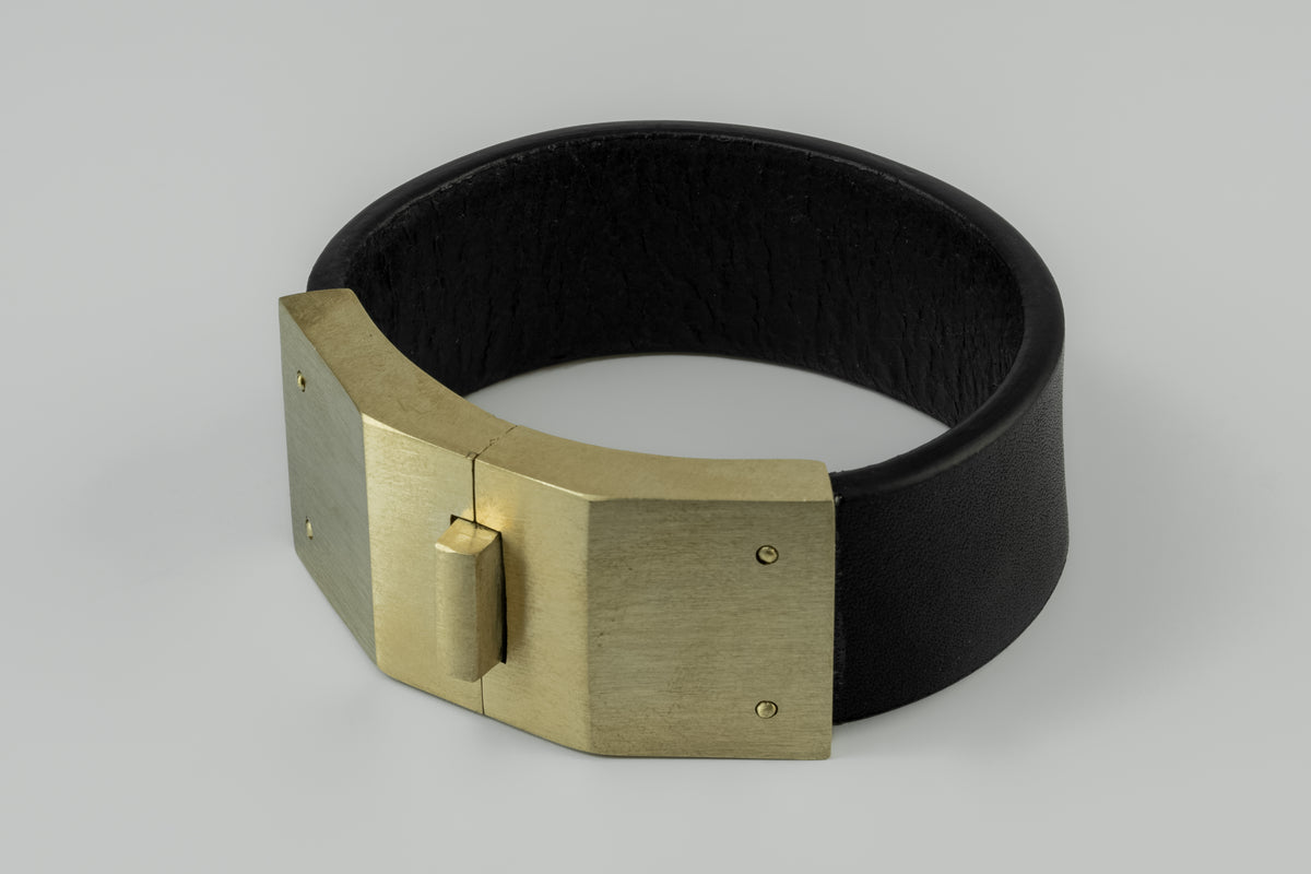 Box Lock Bracelet (Facet, Narrow, BLK+MR) – Parts of Four